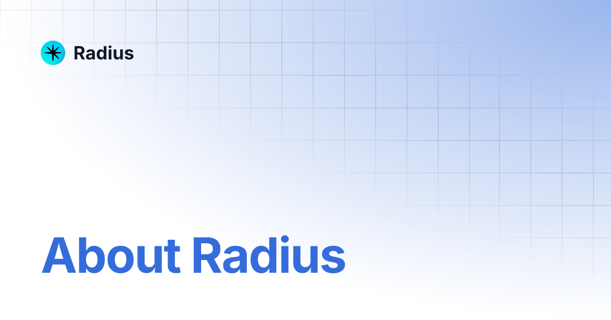 What is Radius? | Radius
